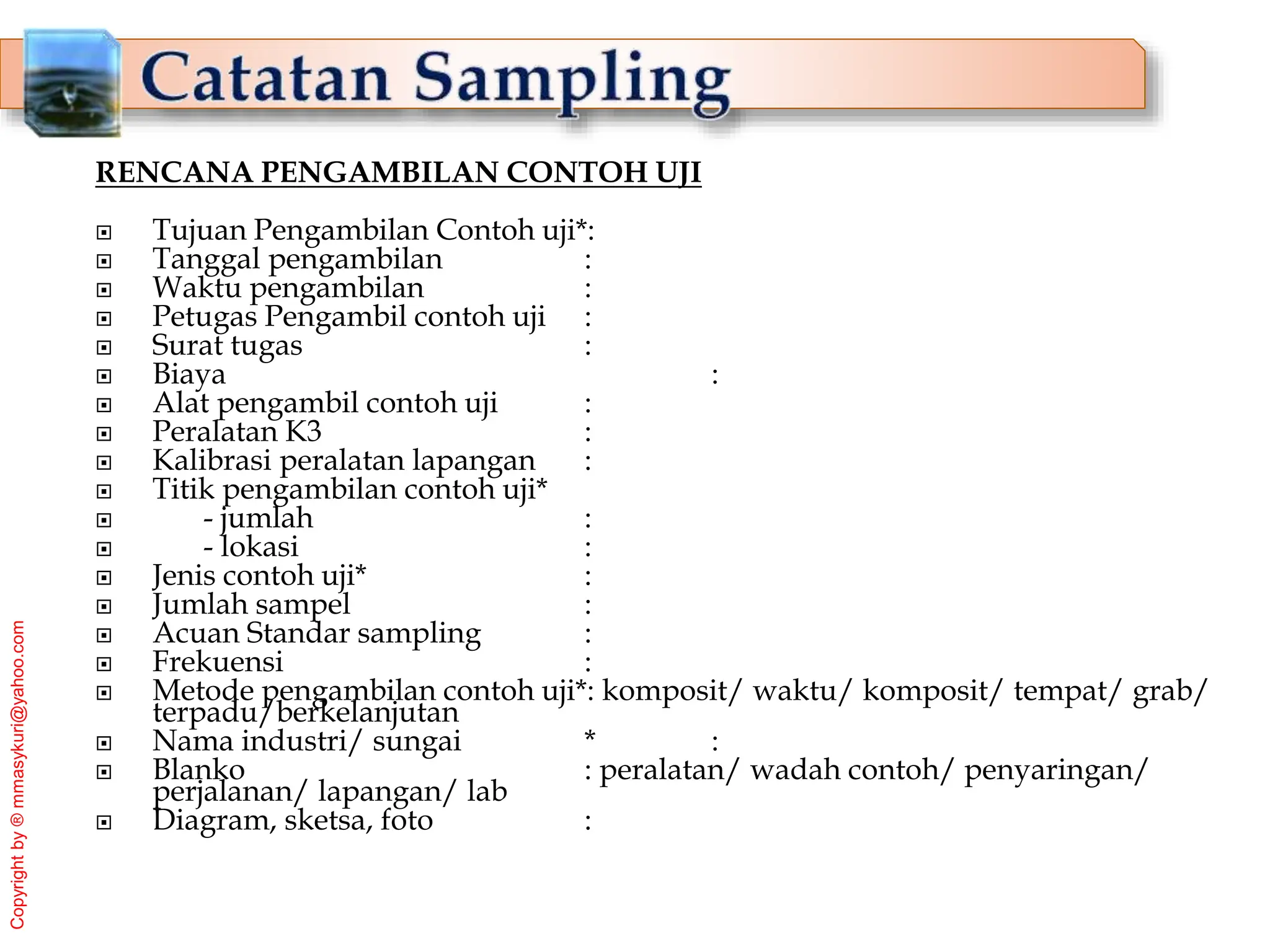 4_Teknik Sampling Air_(Water Sampling).pptx
