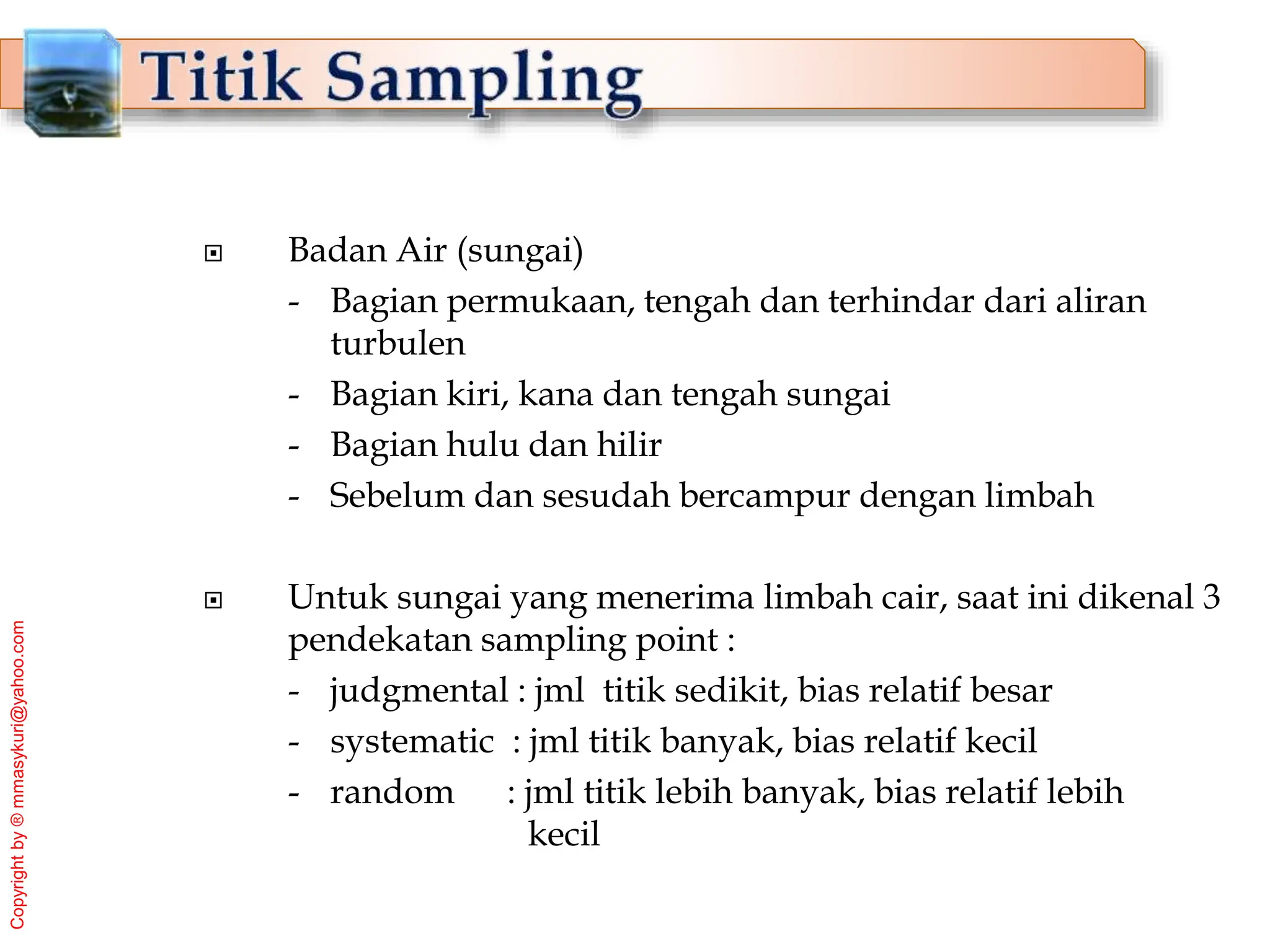 4_Teknik Sampling Air_(Water Sampling).pptx