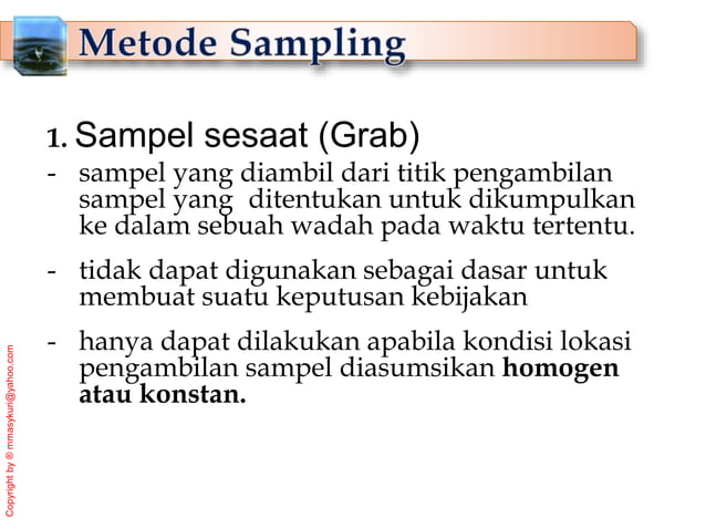 4_Teknik Sampling Air_(Water Sampling).pptx