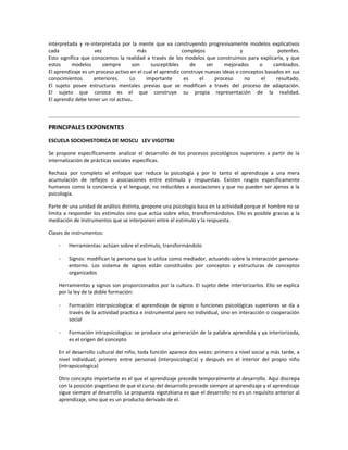 Teoria cognitivista | DOC