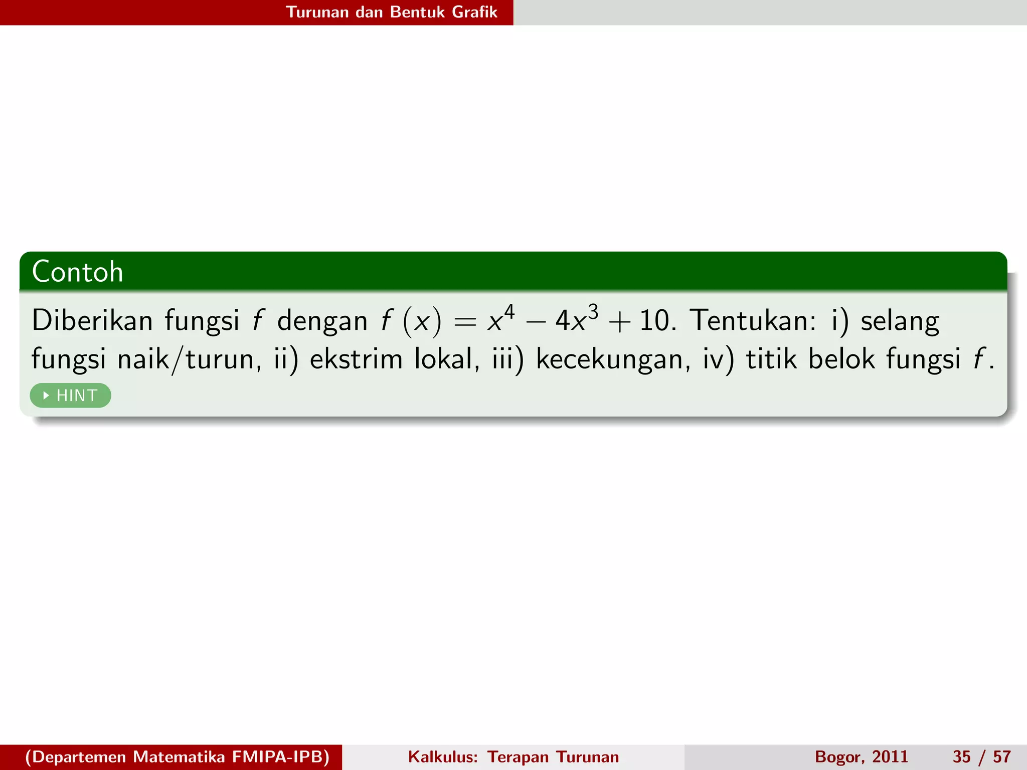 terapan turunan | PPT