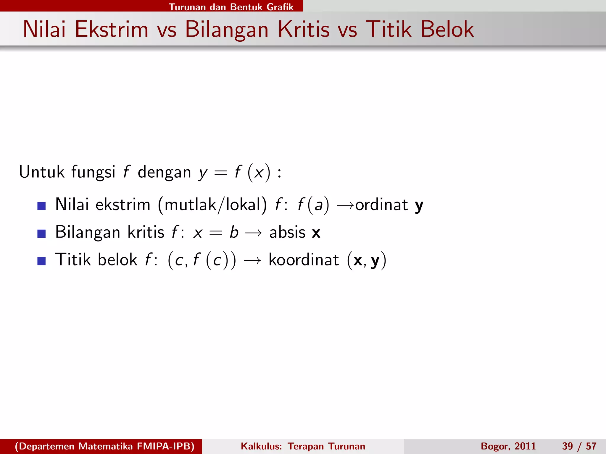 terapan turunan | PPT