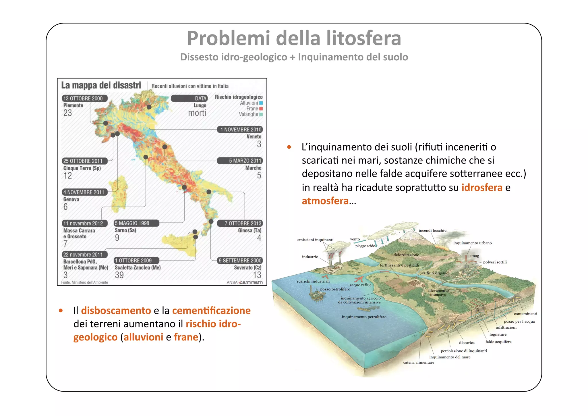 La Terra: la sua posizione nello spazio; le cinque "sfere" | PDF