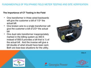 Fundamentals of Transformer Rated Field Meter Testing and Site ...