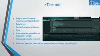 Introduction to 4Test MBT | PPT