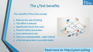 Introduction to 4Test MBT | PPT