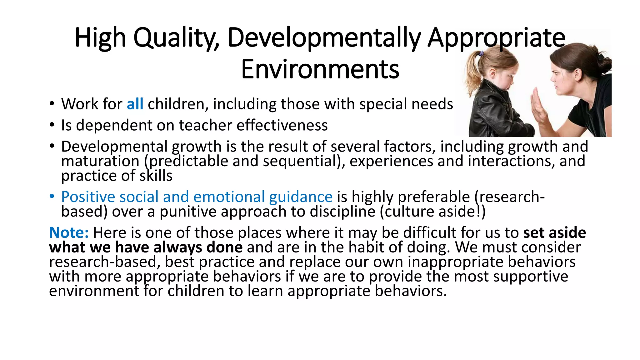 The developmental behavioral approach - chapter 12 | PPTX