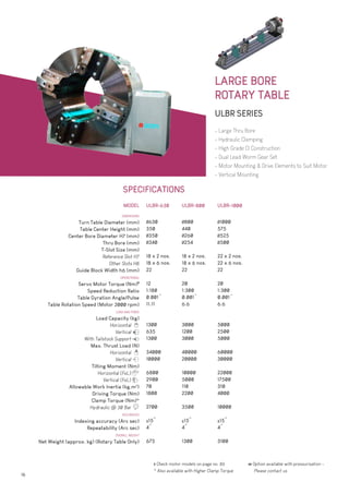 4th axis-solutions - Rotary table solutions | PDF