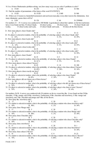 4th quarter-math-10 | DOCX