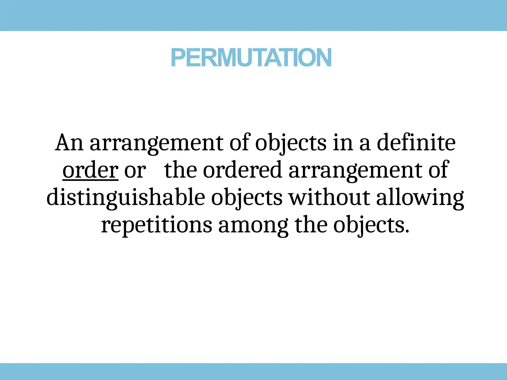 Permutation Grade 10 Mathematics 4th Quarter | PPTX