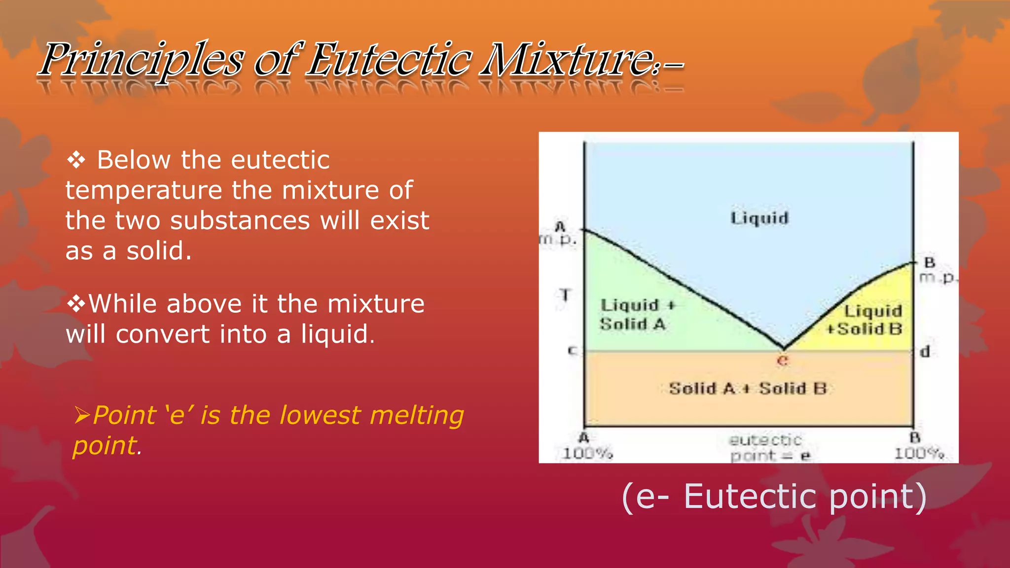4th (30.10.2014) on eutectic mixture by Diptarco Singha | PPT