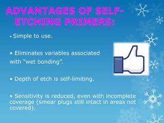 4th 5th 6th generation of bonding agents | PPTX