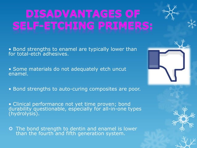 4th 5th 6th generation of bonding agents | PPTX | Dental Health ...