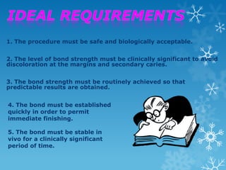 4th 5th 6th generation of bonding agents | PPTX