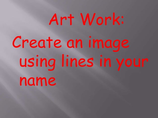 4th &5th art lesson (line) | PPTX | Drawing and Sketching | Arts and Crafts