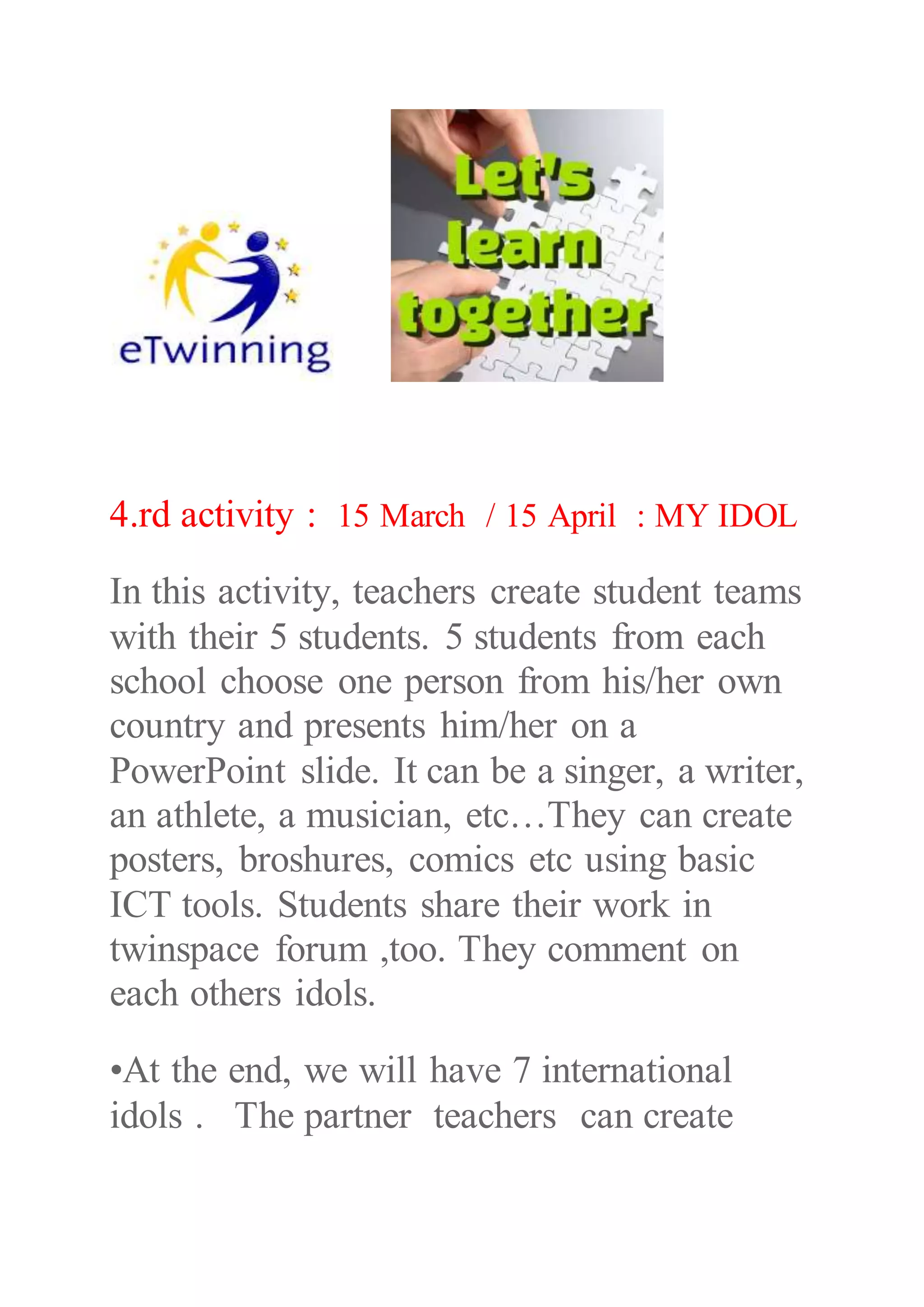 4th activity my idol | DOCX