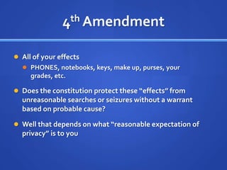 4th amendment | PPT