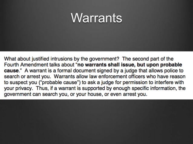 4th amendment | PPT