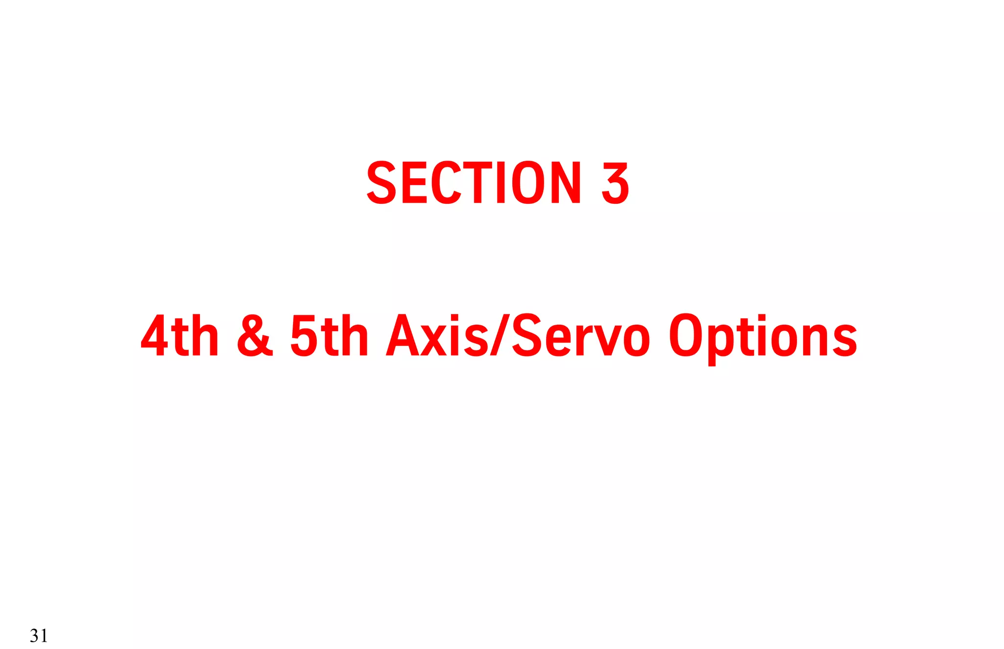 Fadal 4th & 5th Axis/Servo Options - Wiring diagram | PDF