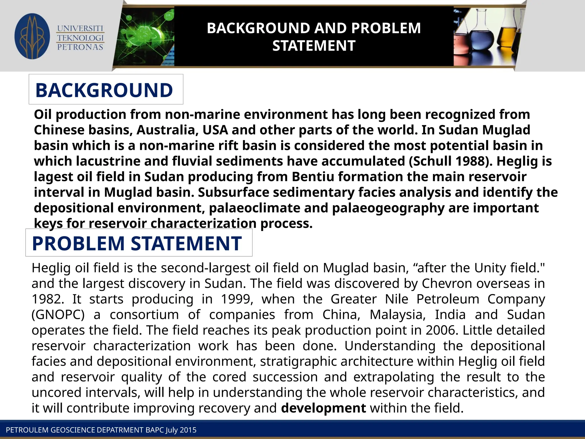 Sedimentology and reservoir characterization of Bentiu formation ...