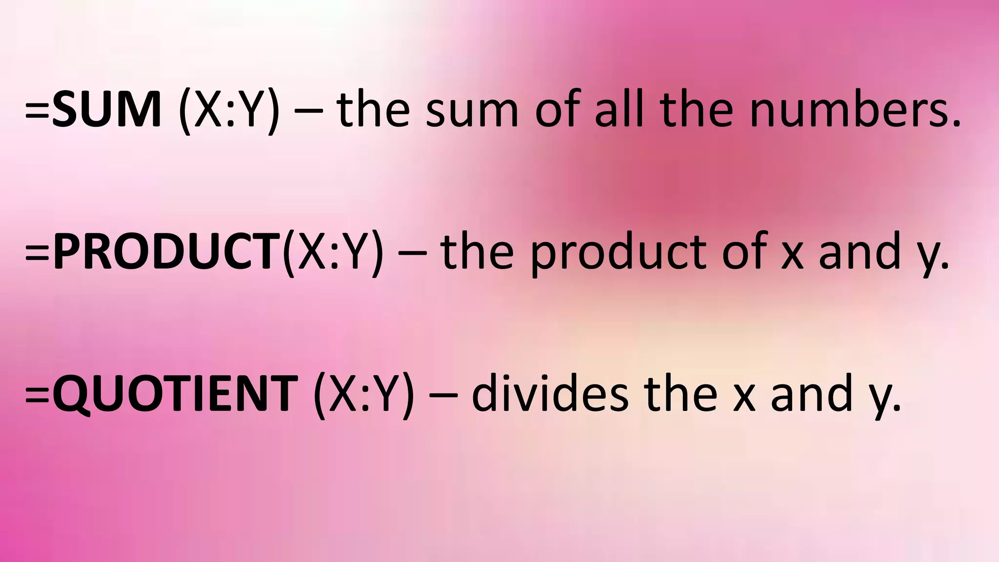 4th Basic Math Operations Activity Ppt