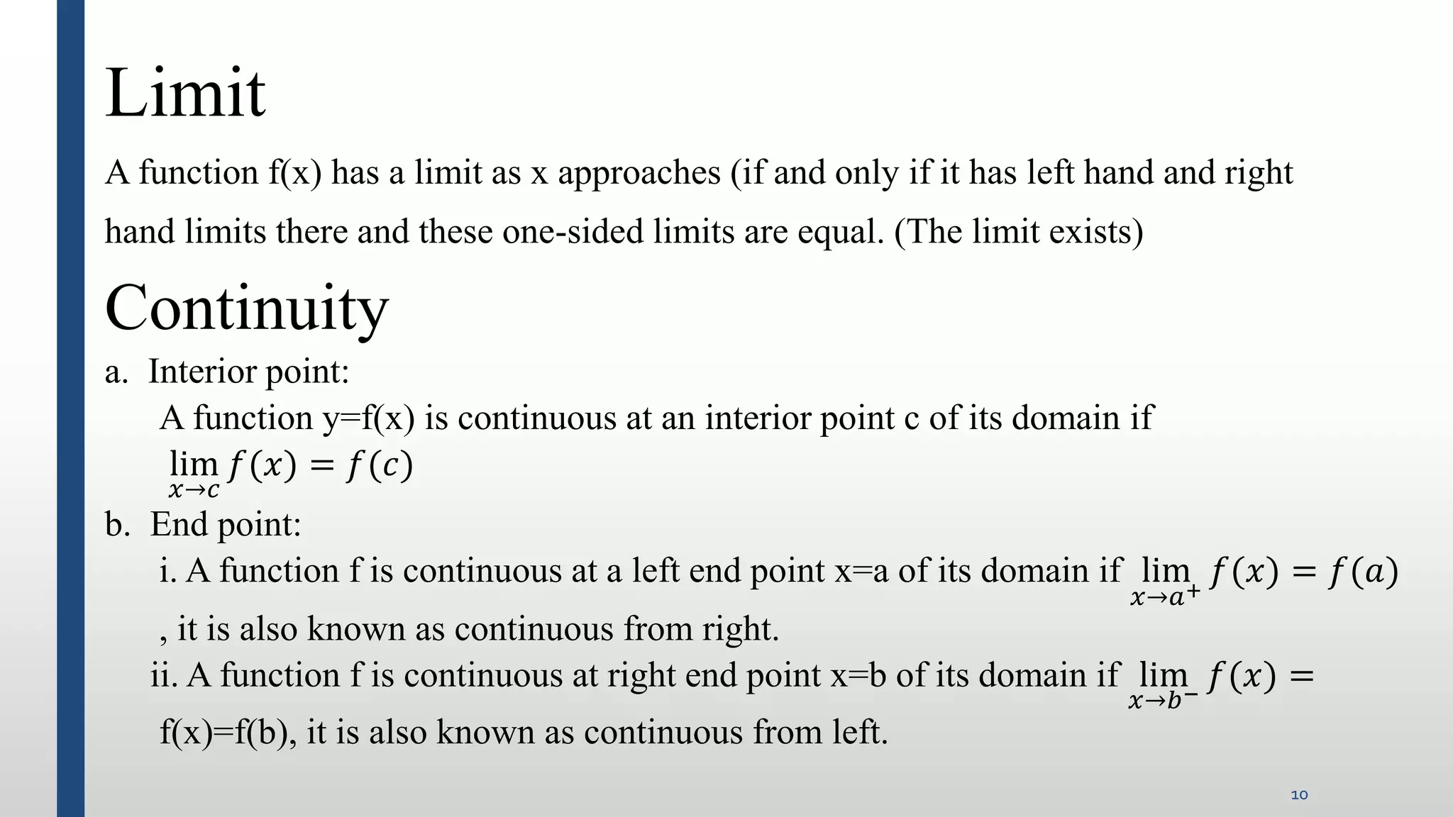 Calculus- Basics | PPTX