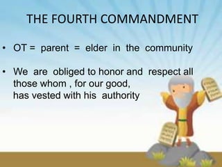 4th commandment | PPTX
