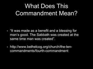 4th commandment | PPT