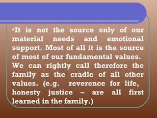 4th commandment & family | PPT