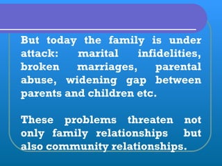 4th commandment & family | PPT