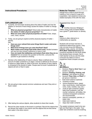 4th cscope sci_matter_matters | PDF
