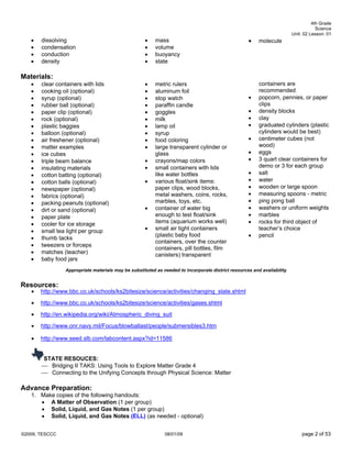 4th cscope sci_matter_matters | PDF