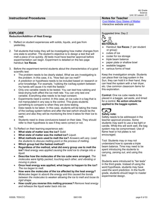 4th cscope sci_matter_matters | PDF