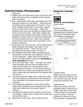 4th cscope sci_mixtures_and_solutions | PDF