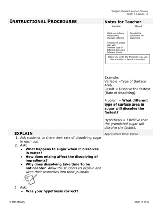 4th cscope sci_mixtures_and_solutions | PDF