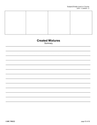 4th cscope sci_mixtures_and_solutions | PDF