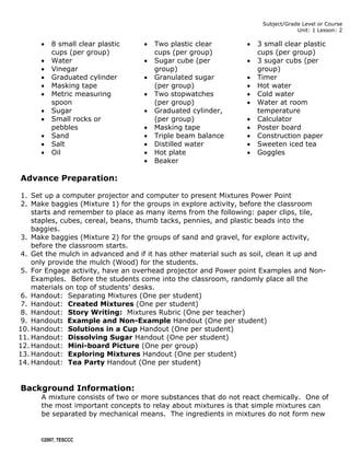 4th cscope sci_mixtures_and_solutions | PDF
