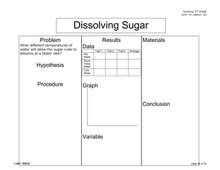 4th cscope sci_mixtures_and_solutions | PDF