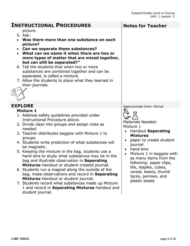 4th cscope sci_mixtures_and_solutions | PDF | Chemistry | Science