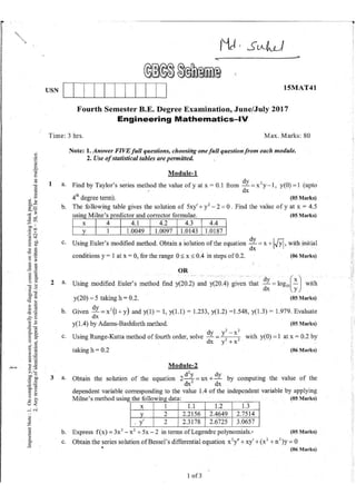 4th semester VTU Civil Engineering CBCS scheme till jan 2018 | PDF