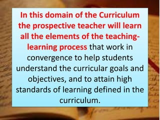 4th domain curriculum | PPTX