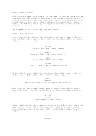 4th draft script | DOCX