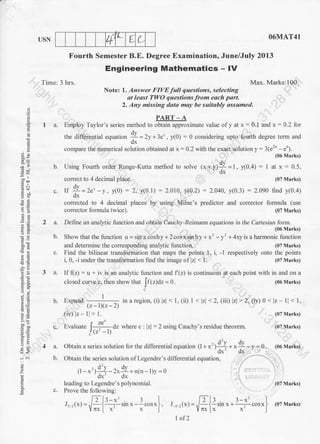 4th Semester Electronic and Communication Engineering (2013-June ...