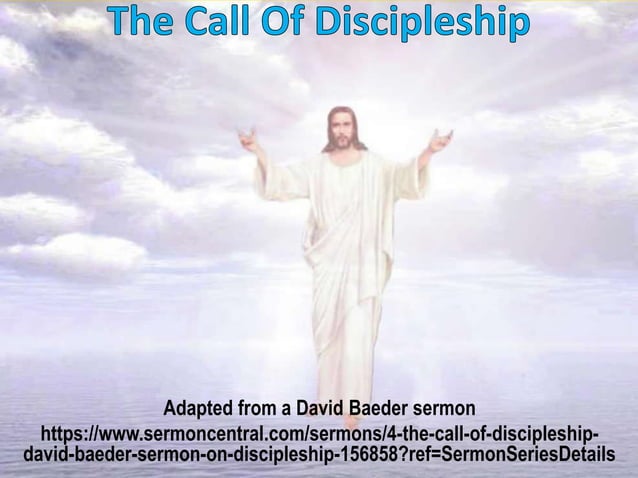 The Call of Discipleship | PPT