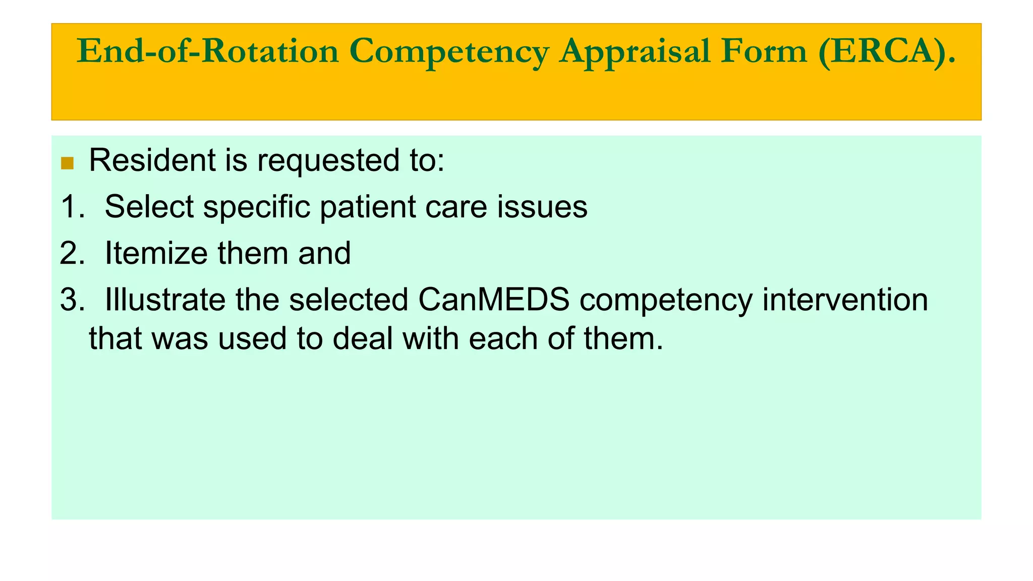 Competency-based Medical Education Curriculum | PPTX