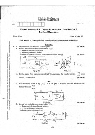 4th semester VTU Electronics & Communication Engineering CBCS scheme till jan 2018 | PDF
