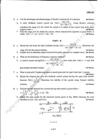 4th Semester VTU BE EC question papers June 2016 | PDF | Undergraduate ...