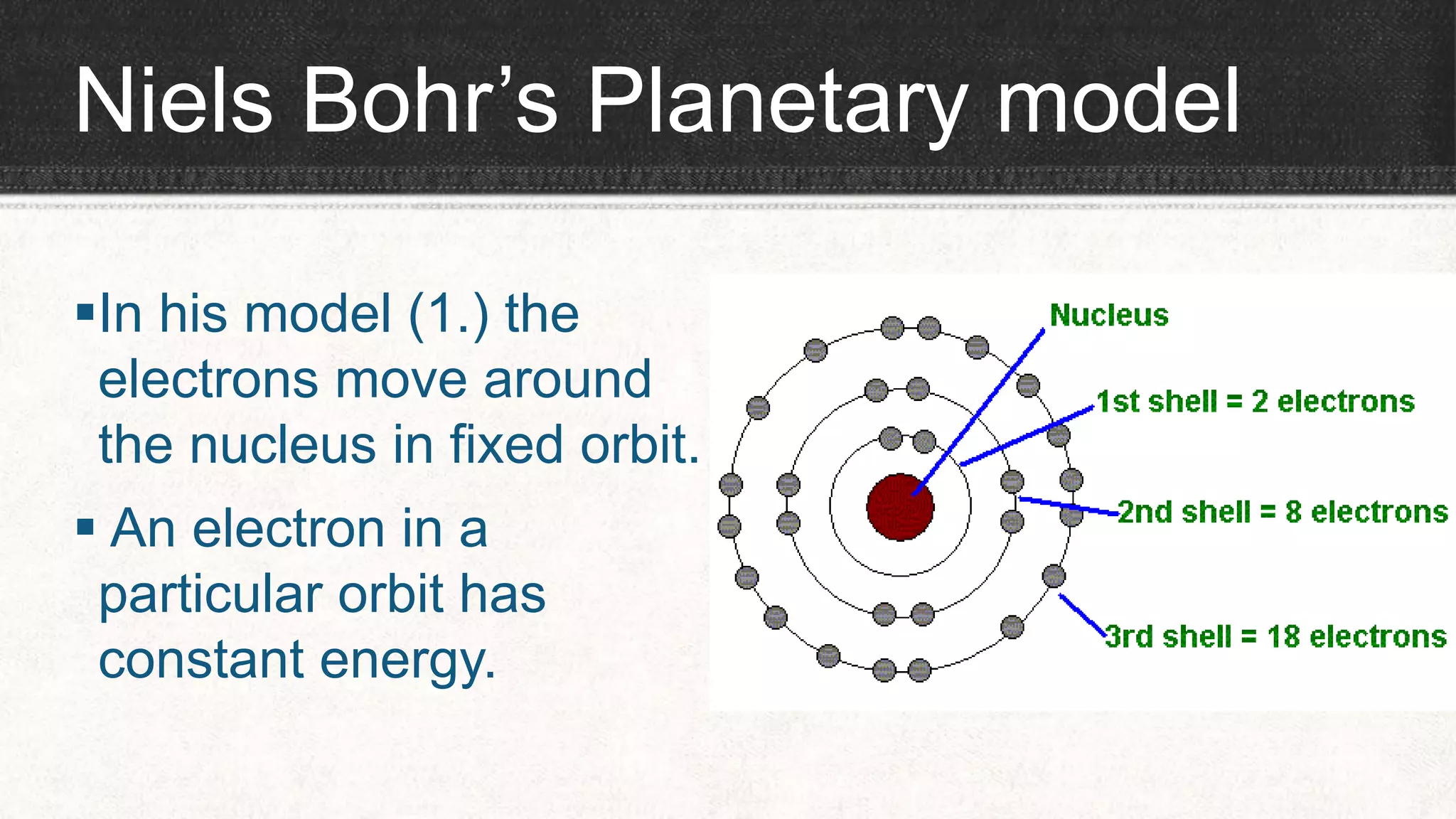 Discovery of the structure of the Atom | PPTX