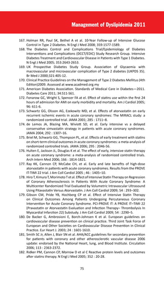4th edition of clinical practice guidelines management of dyslilidemia ...