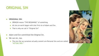 4 the fall of man, original sin | PPTX
